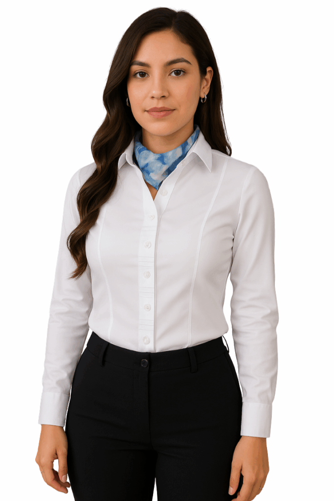 uniforme empresarial blusas ref: ana | Celmy diseño y fabricación de ...